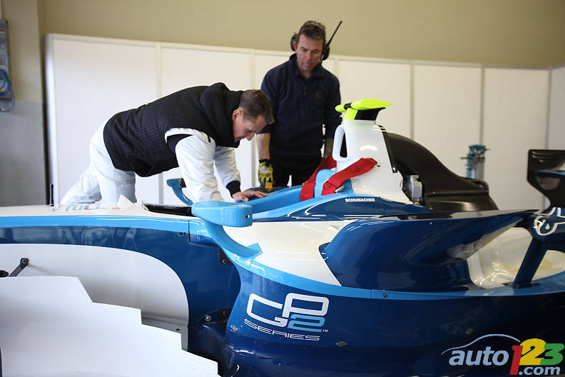 GP2: Michael Schumacher continues the development of the new GP2 car ...