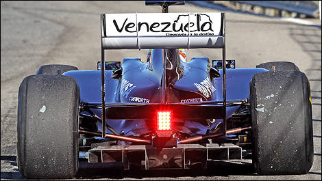 F1 Technique: Analyse de la Williams FW33 (+photos) | Actualités ...