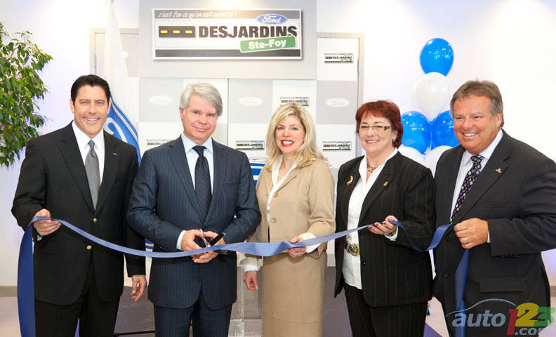 The Team at Desjardins Ford Ste-Foy Celebrate a Grand Opening! | Car ...