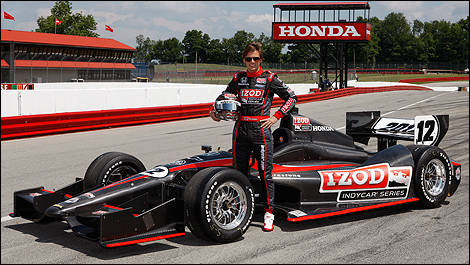 IndyCar: First track test of the new Indy car (+photos) | Car News ...