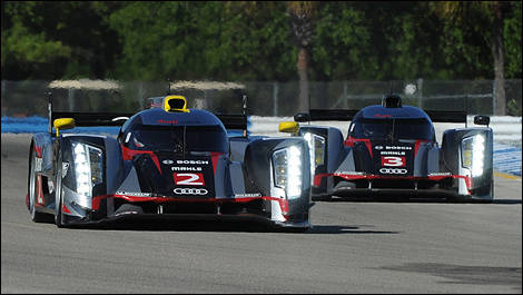 Endurance: One Audi R18 hybrid destroyed after crash at Sebring | Car ...