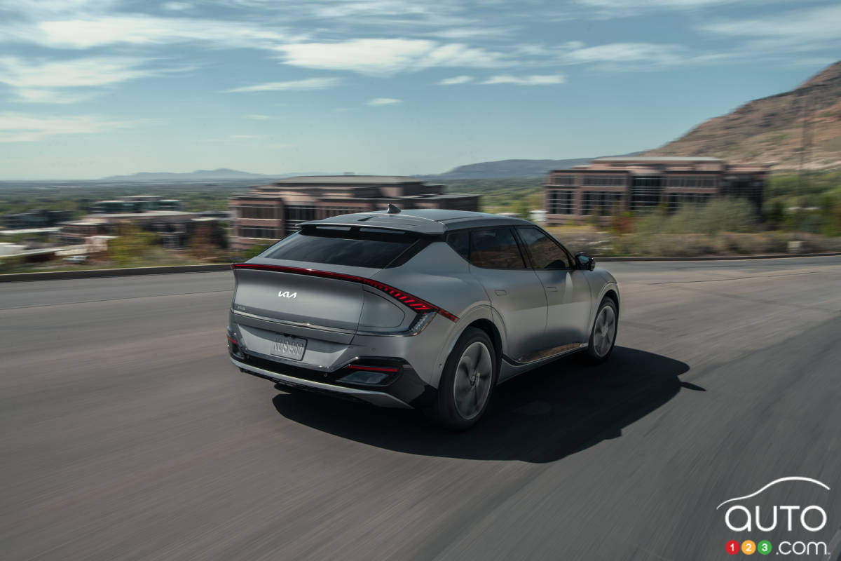 Plus de détails sur la Kia EV6 2022 — FM93