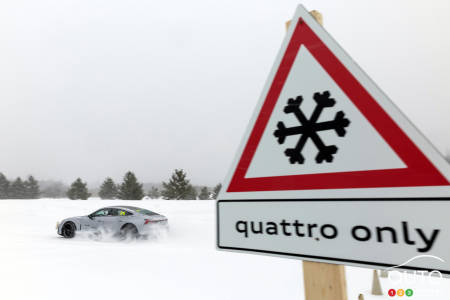 Audi Winter Driving Experience: Quattro in the snow | Car Reviews | Auto123