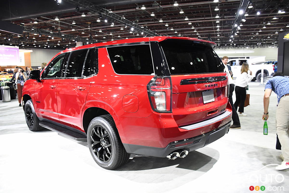 Détroit 2022 : Chevrolet ajoute une version RST Performance à son Tahoe ...