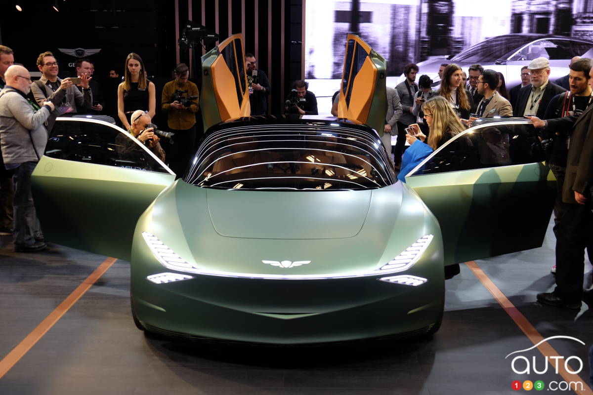 Salon de l'auto de Montréal | Genesis présente le concept Mint au ...