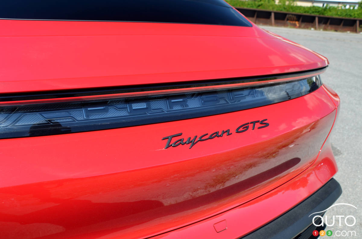 Porsche Taycan GTS 2022 essai routier : électrique et électrisante — 96 ...