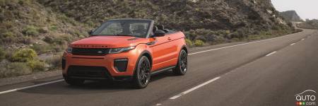 Voici enfin le Range Rover Evoque décapotable | Actualités automobile ...