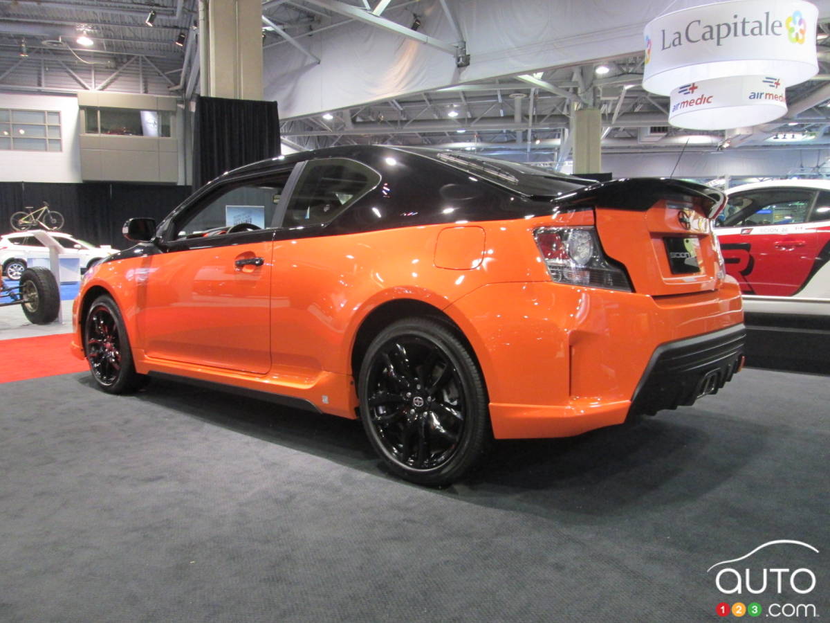 Salon de l'auto de Québec 2015 : Scion lance la tC Release Series 9.0 ...