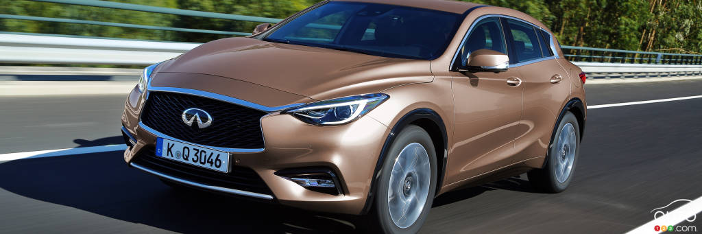 2017 Infiniti QX30 lineup announced | Car News | Auto123