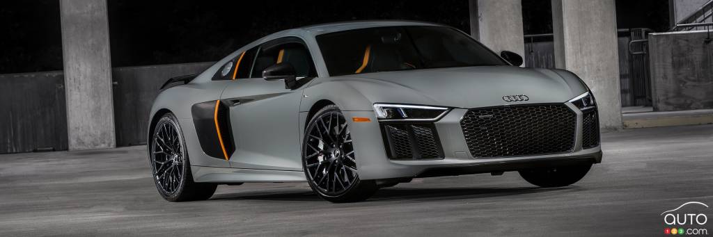 Audi R8 V10 plus exclusive edition gets lasers (video) | Car News | Auto123
