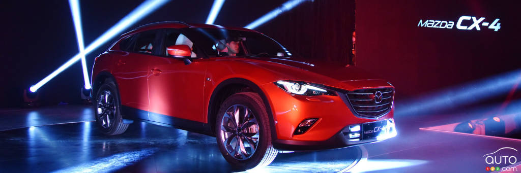 All-new Mazda CX-4 makes global debut in Beijing | Car News | Auto123
