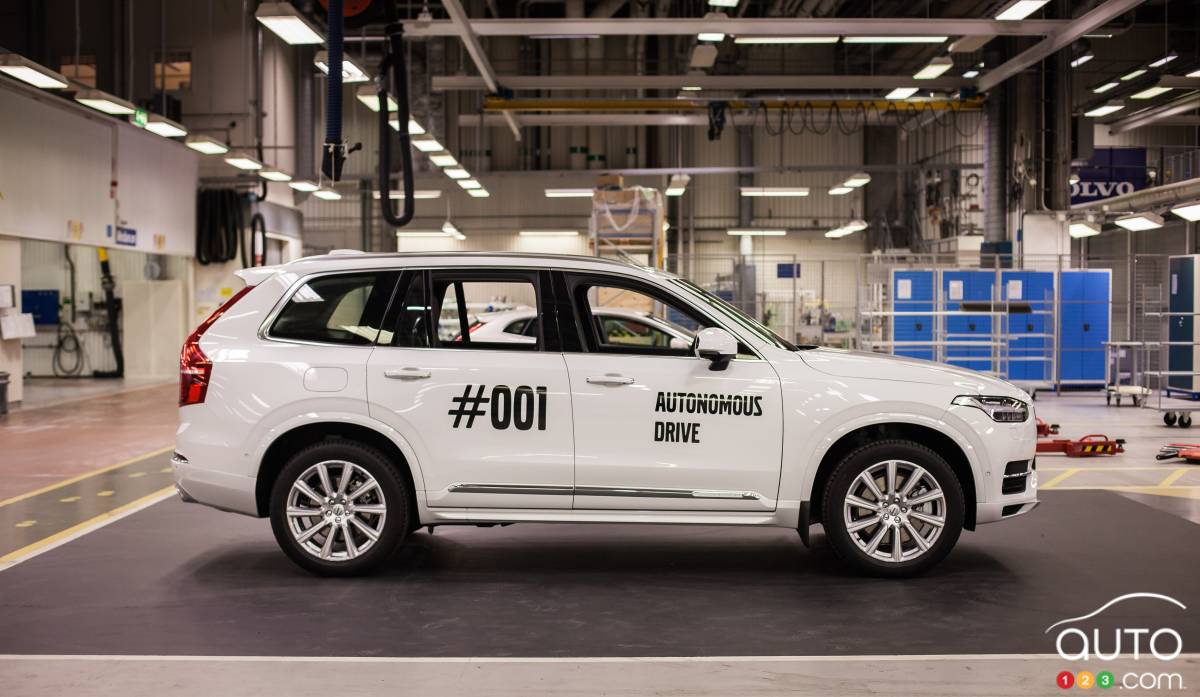 Volvo’s public autonomous driving experiment kicks off | Car News | Auto123