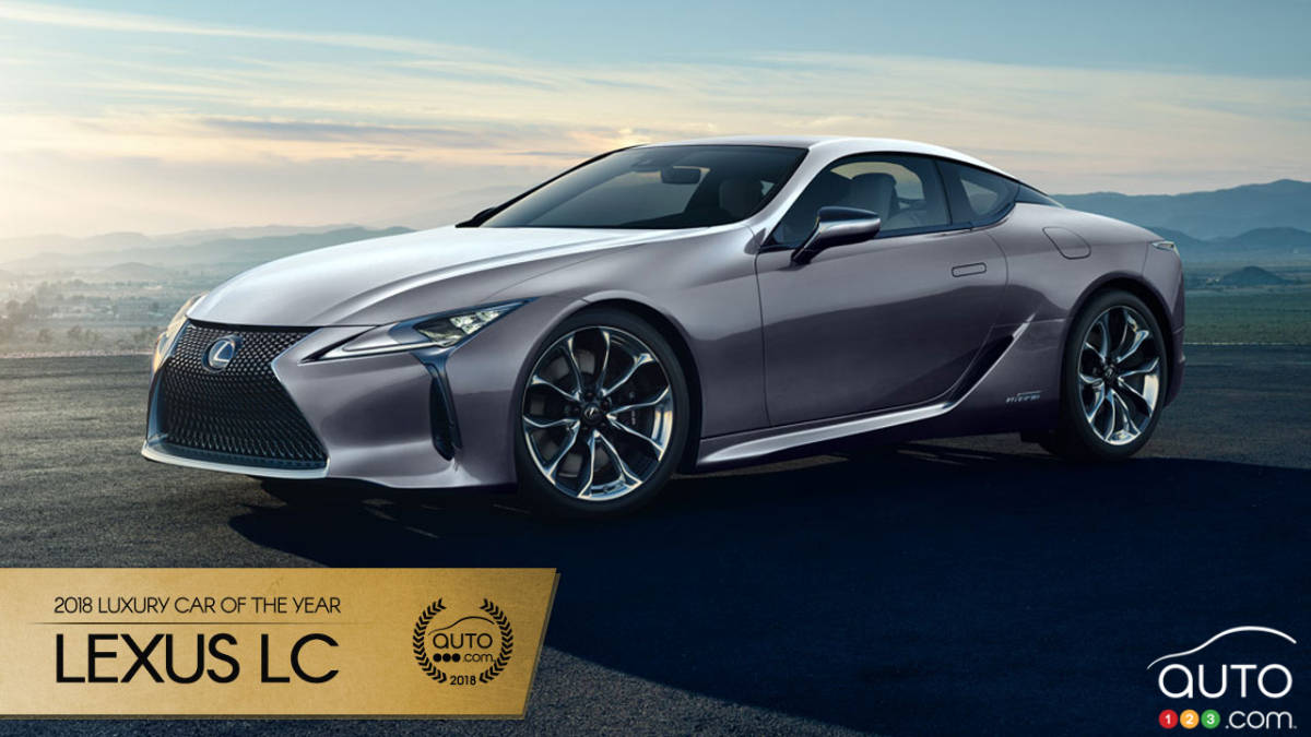 Lexus LC, Auto123.com’s 2018 luxury car of the year | Car News | Auto123