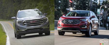 Comparison: 2019 Ford Edge vs 2019 GMC Terrain | Car Reviews | Auto123