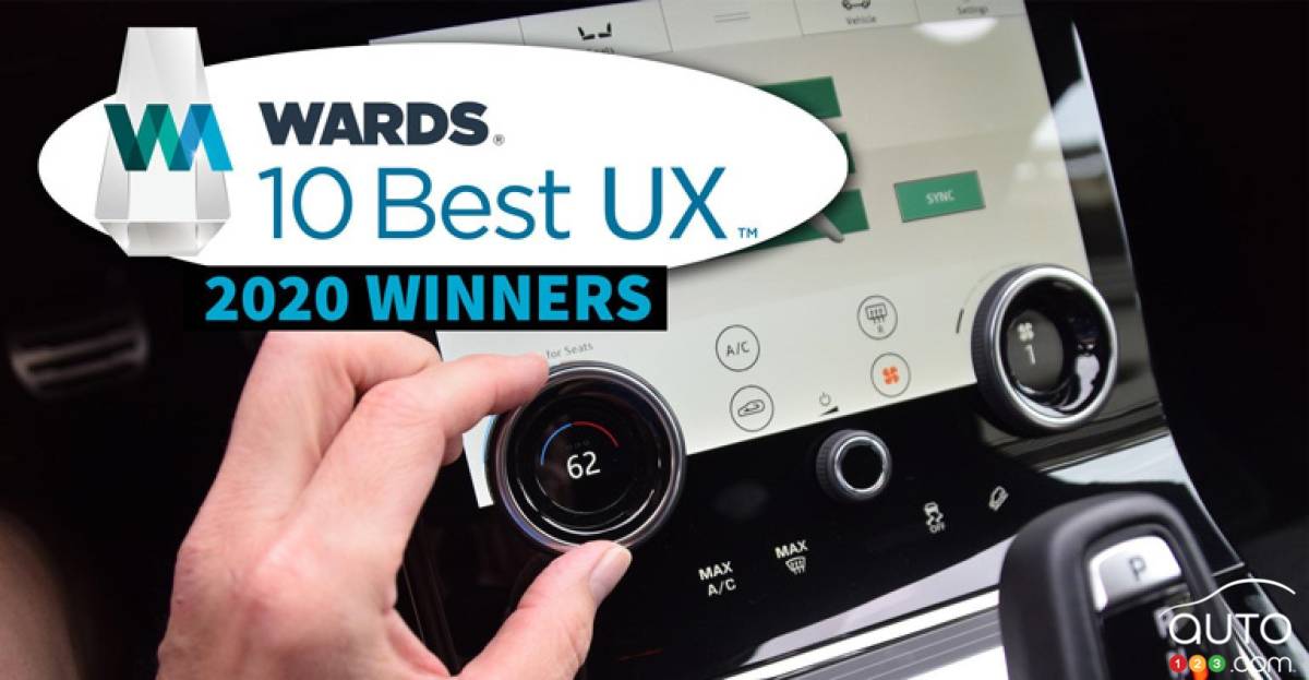 WardsAuto’s 10 Best UX Winners for 2020 | Car News | Auto123