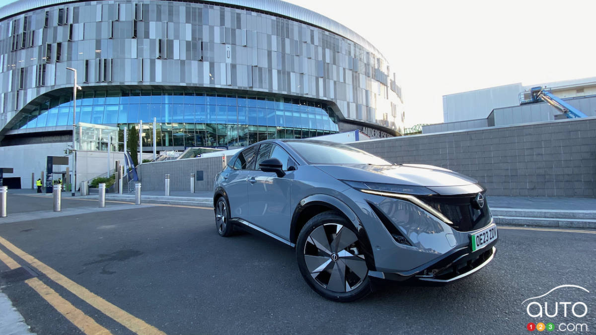 Nissan Ariya 2023 : un essai du VÉ… à Londres | Actualités automobile ...
