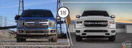 Comparison: 2019 Ford F-150 vs 2019 RAM 1500 | Car Reviews | Auto123