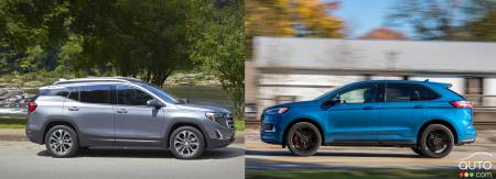 Comparison: 2019 Ford Edge vs 2019 GMC Terrain | Car Reviews | Auto123