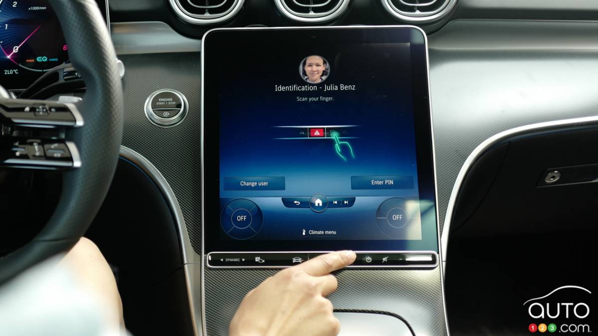 Mercedes-Benz vous permet de payer avec votre empreinte digitale à bord ...