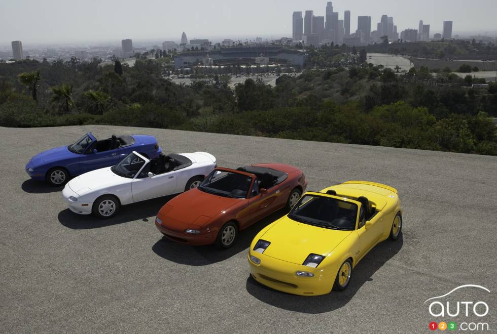 25 years of the Mazda MX-5 in pictures | Auto123