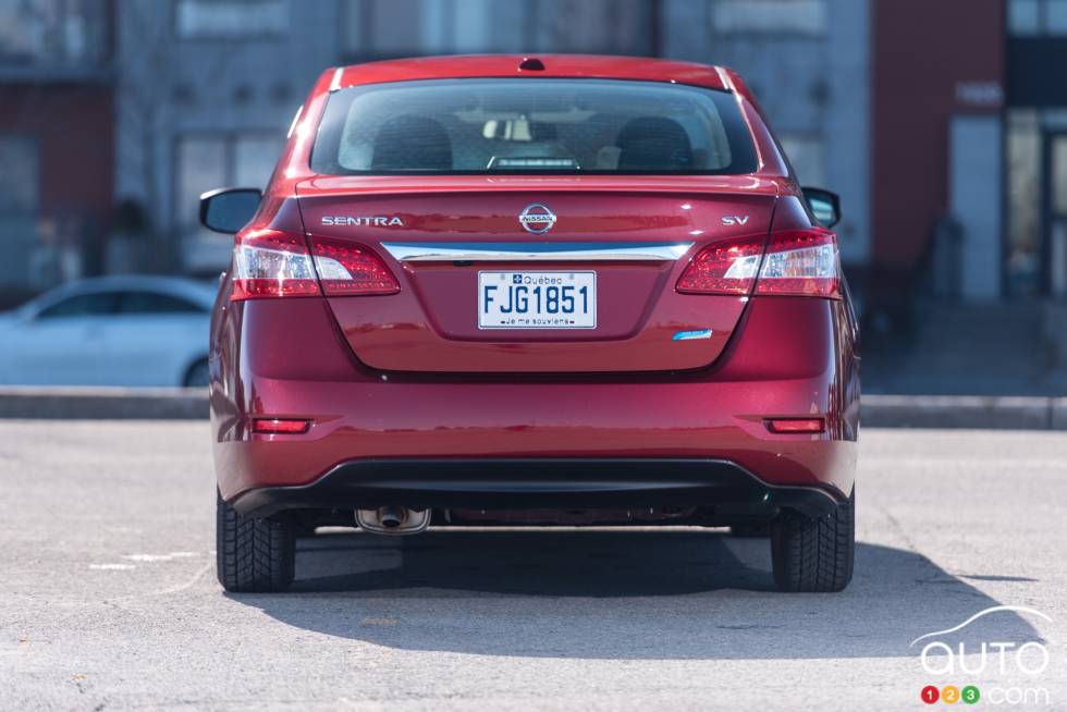 2015 Nissan Sentra Rear 999J1 LZKBD Genuine Nissan Rear Decklid
