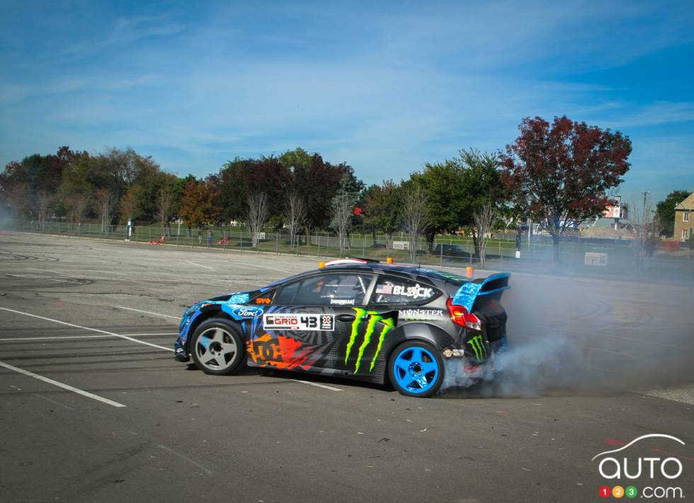 Ken Block and the 2014 Ford Focus ST pictures | Auto123