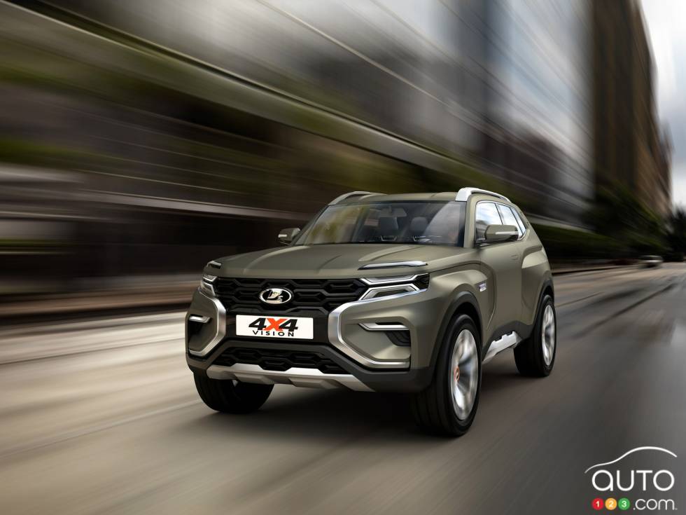 Photos du prototype Lada Vision 4X4 | Auto123